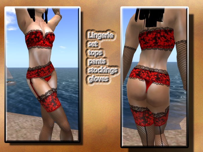 Second Life Marketplace Lingerie Senna
